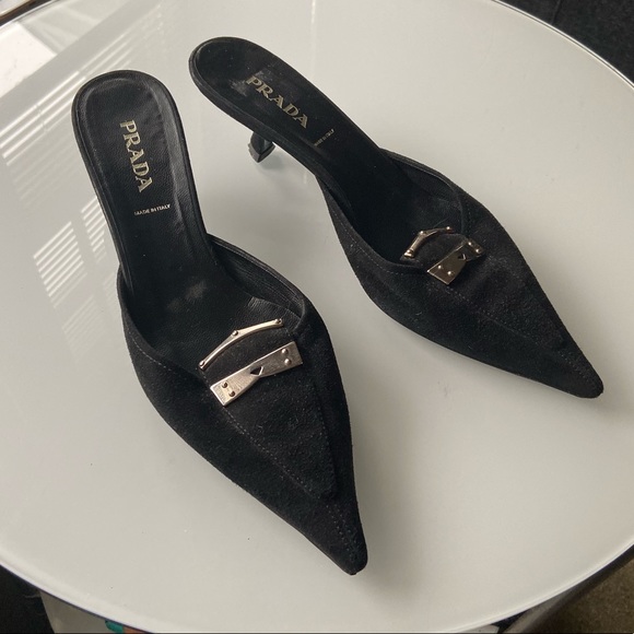 Prada | Shoes | Prada Kitten Heels | Poshmark